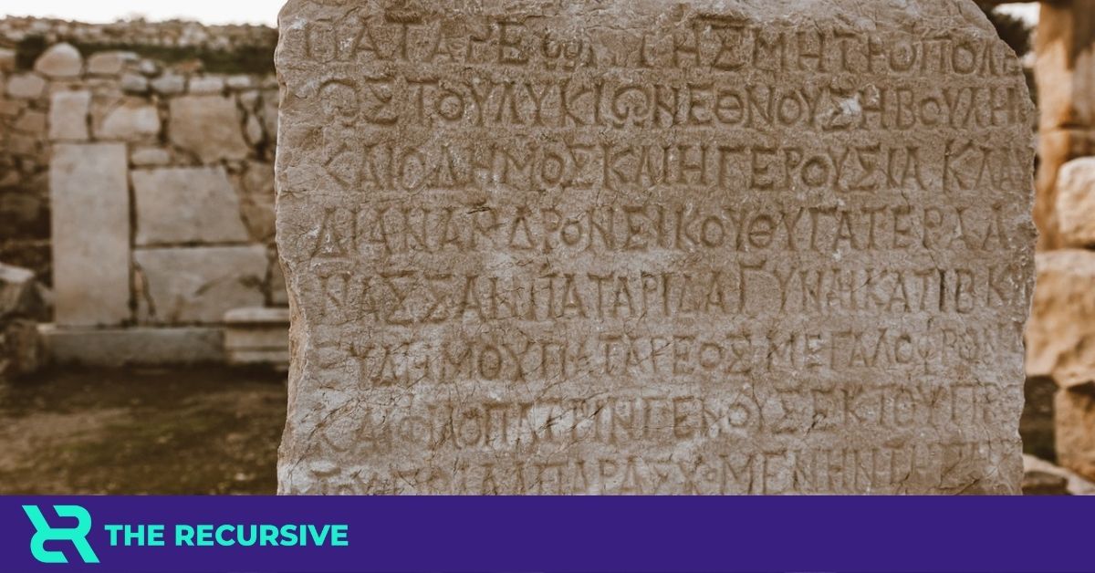 Yannis Assael on how AI helps historians restore ancient texts