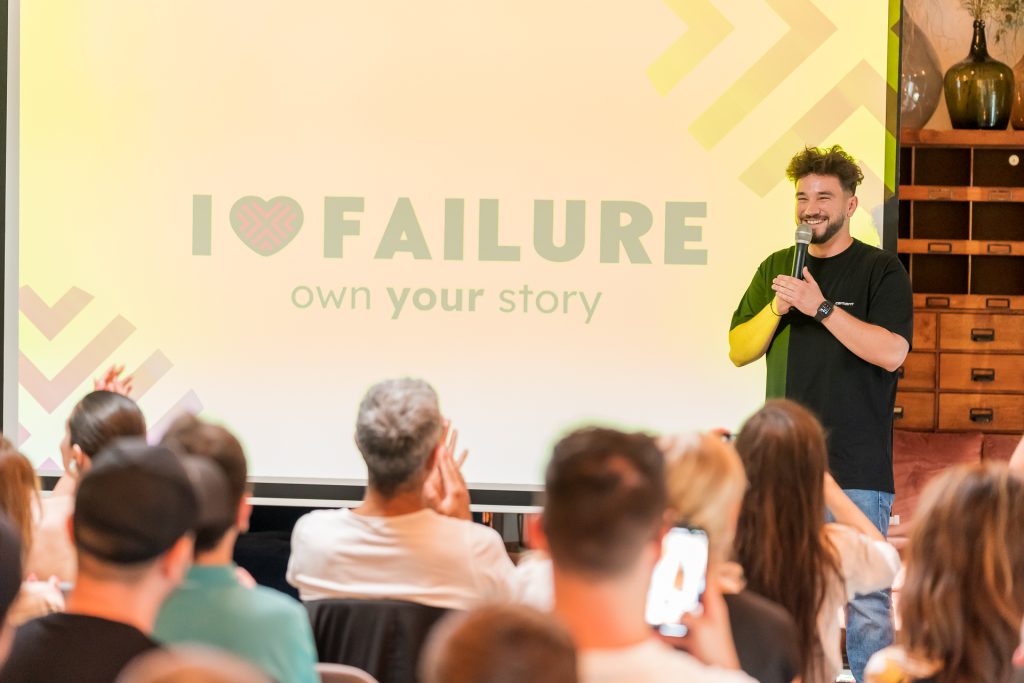 Join the I Love Failure Events in Bucharest to Get Rid of Fear