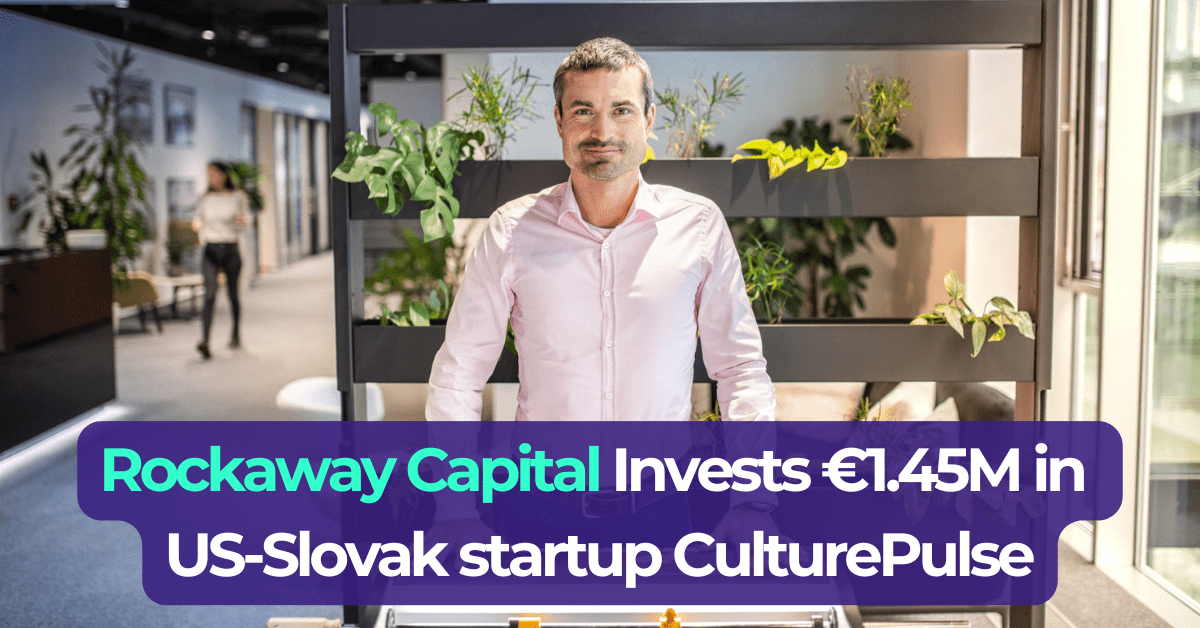 Rockaway Capital Invests €1.45 Million in US-Slovak Startup